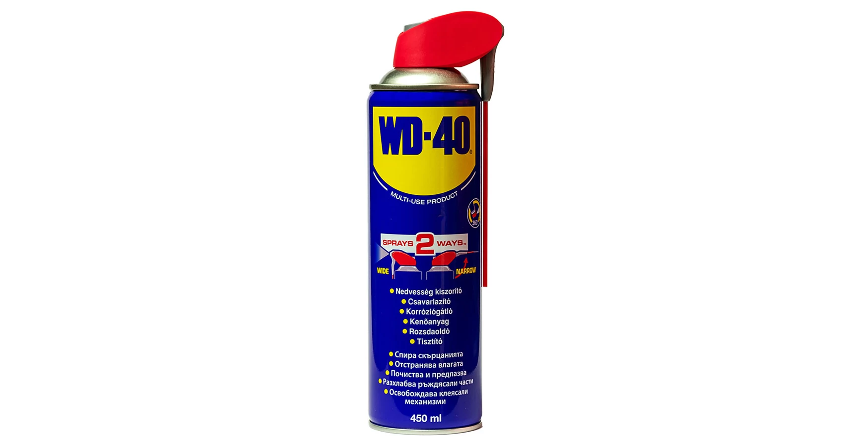 WD-40 Multifunkcionális kenőspray 450ml szórófejes | NextBelt Kft.